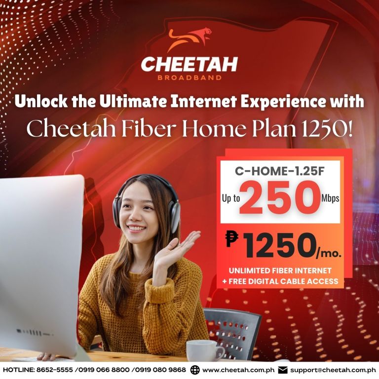 Unlock the Ultimate Internet Experience with Cheetah Fiber Home Plan ...