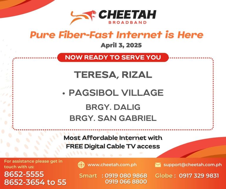 BIG NEWS, PAGSIBOL VILLAGE! Fiber-Fast Internet is NOW AVAILABLE in ...